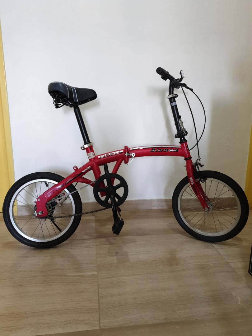Foldable Bike Bicycle Aleoca Cartilla 16 inch wheel, Sports Equipment ...