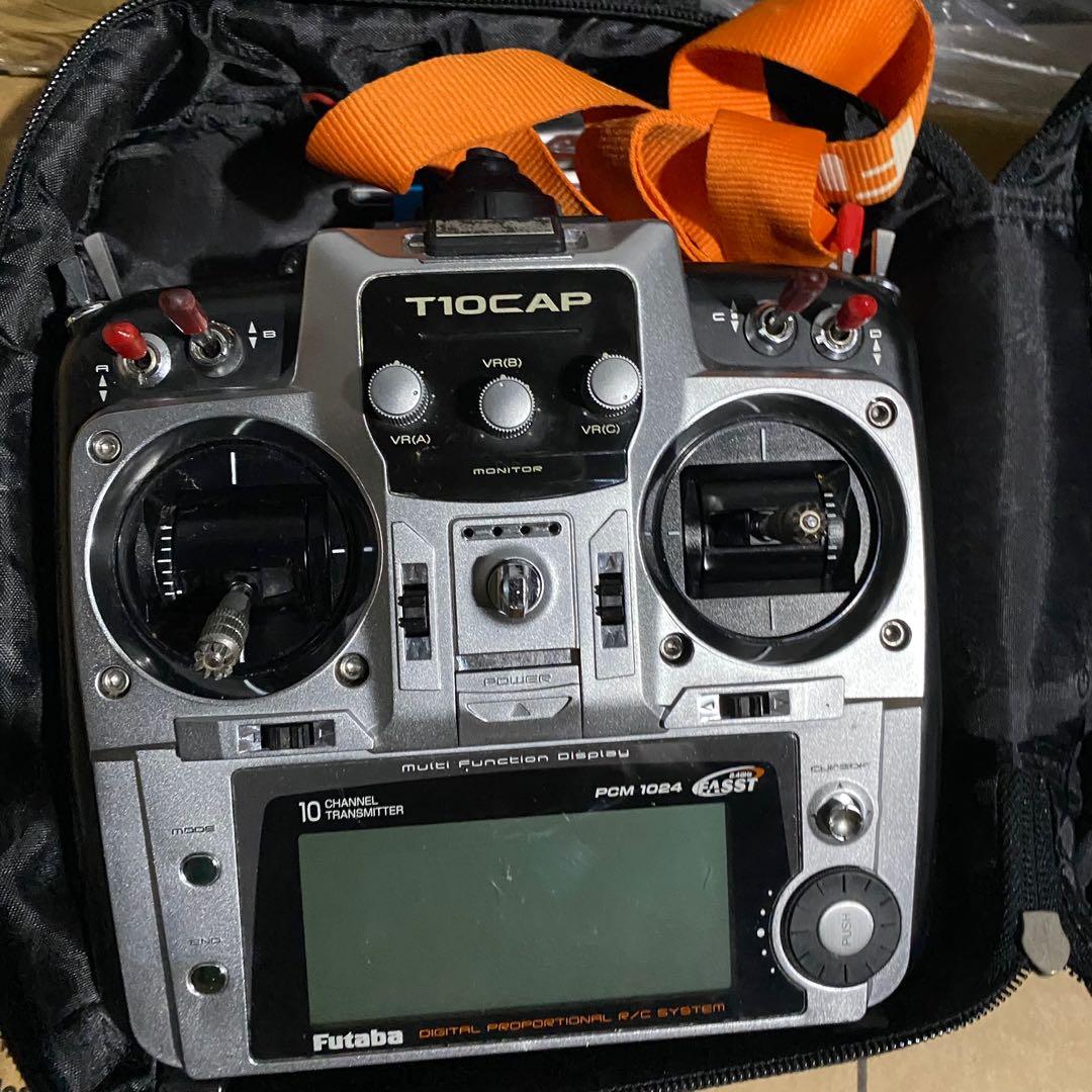 FUTABA 10CAP 10-CHANNEL 2.4GHZ RADIO SYSTEM WITH R6014HS RECEIVER ...