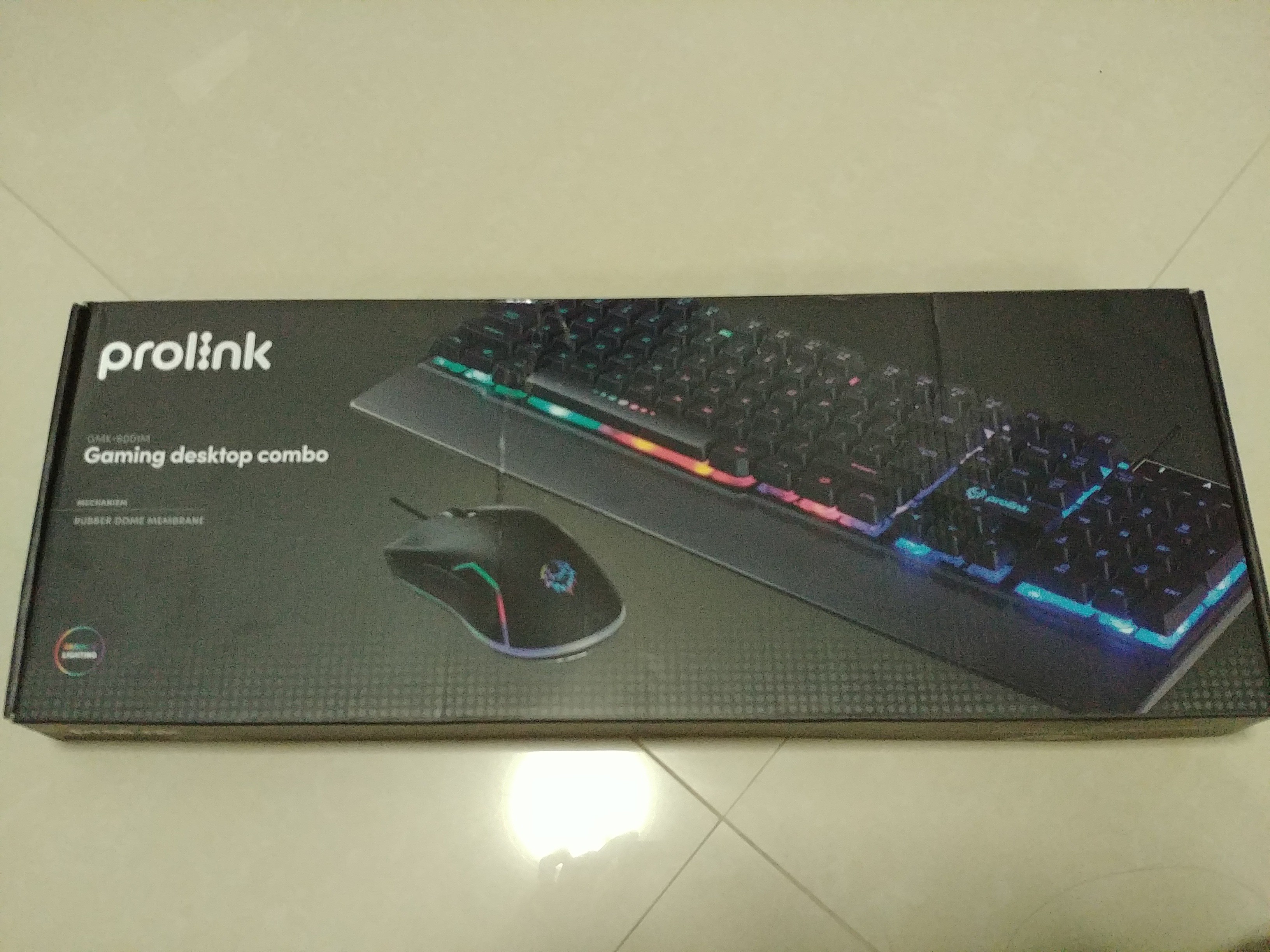 Gaming keyboard and mouse - prolink, Computers & Tech, Parts ...