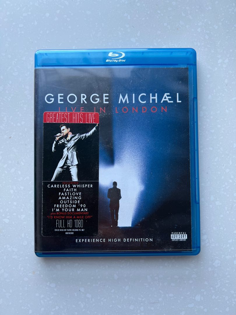 George Michael Live in London Blu Ray, 興趣及遊戲, 音樂樂器 & 配件, 音樂與媒體 - CD 及 ...