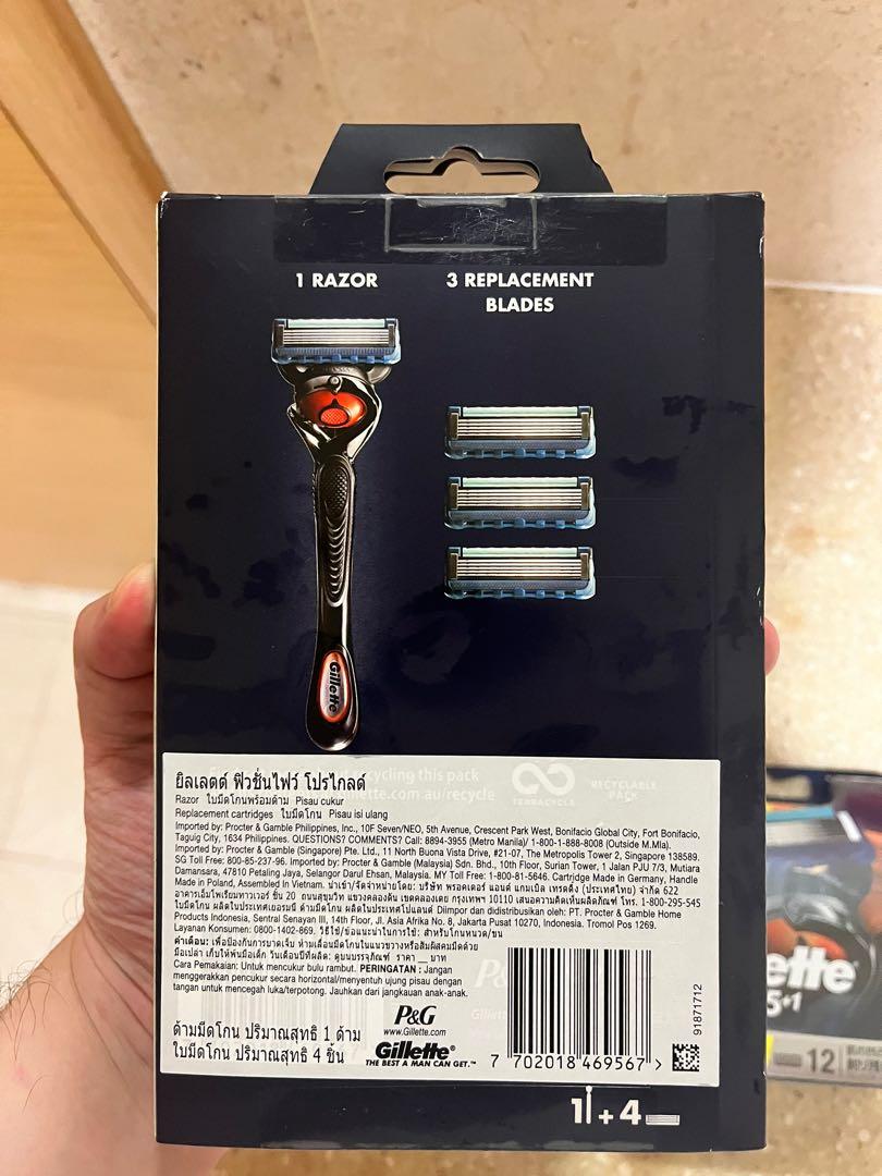 Gillette fusion 5 pro glide, Beauty & Personal Care, Men's Grooming on ...