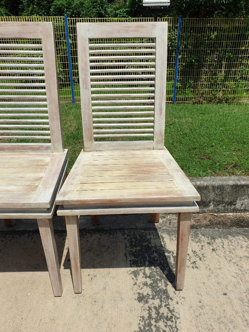 Godzilla Outdoor Dining Set with Chairs x5, Furniture & Home Living ...