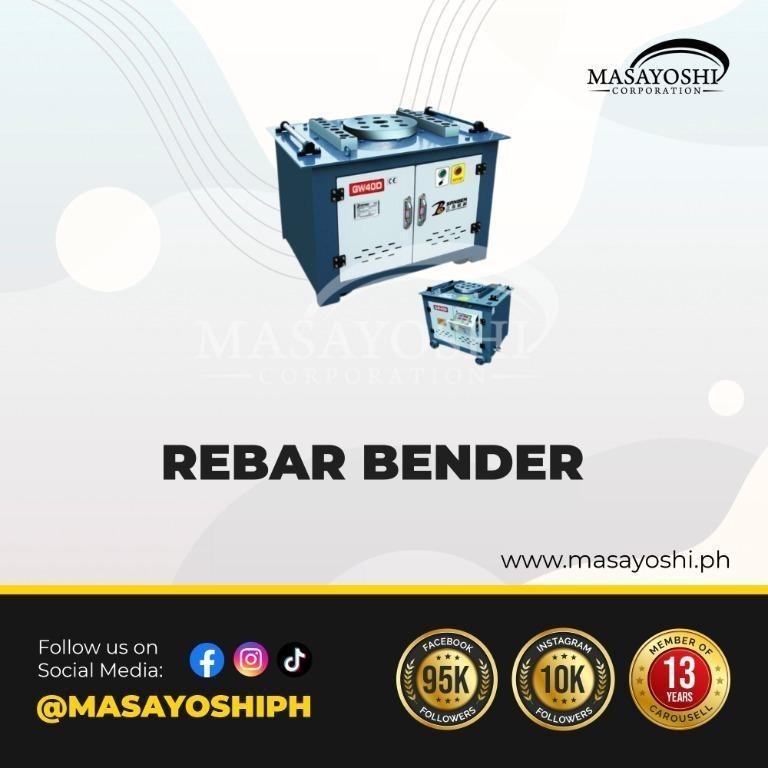 GW40D Steel Bender Machine | Bending Machine | Round Bar Bender ...