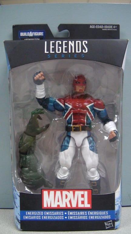 HASBRO Marvel Legends Series Captain Britain Energized Emissaries ...