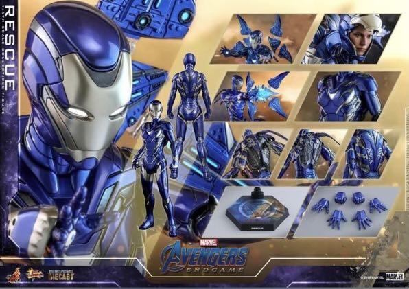 Hot Toys Iron Man Mark 49 Rescue Suit Diecast Version, Hobbies & Toys ...