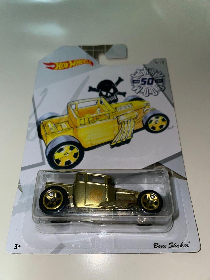 Hot Wheels Larry Wood 50th Anniversary Bone Shaker, Hobbies & Toys, Toys & Games on Carousell