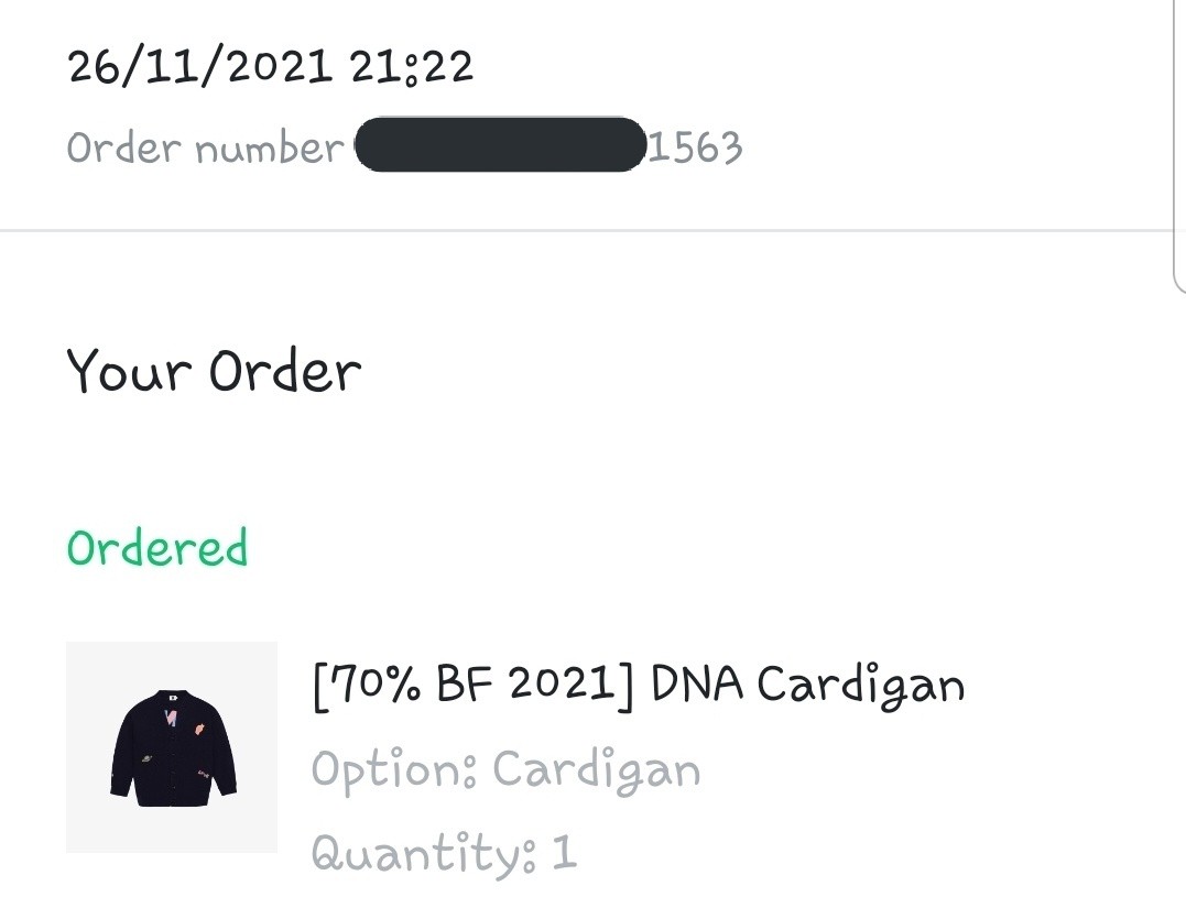 House of BTS DNA Cardigan, Hobbies & Toys, Memorabilia & Collectibles ...