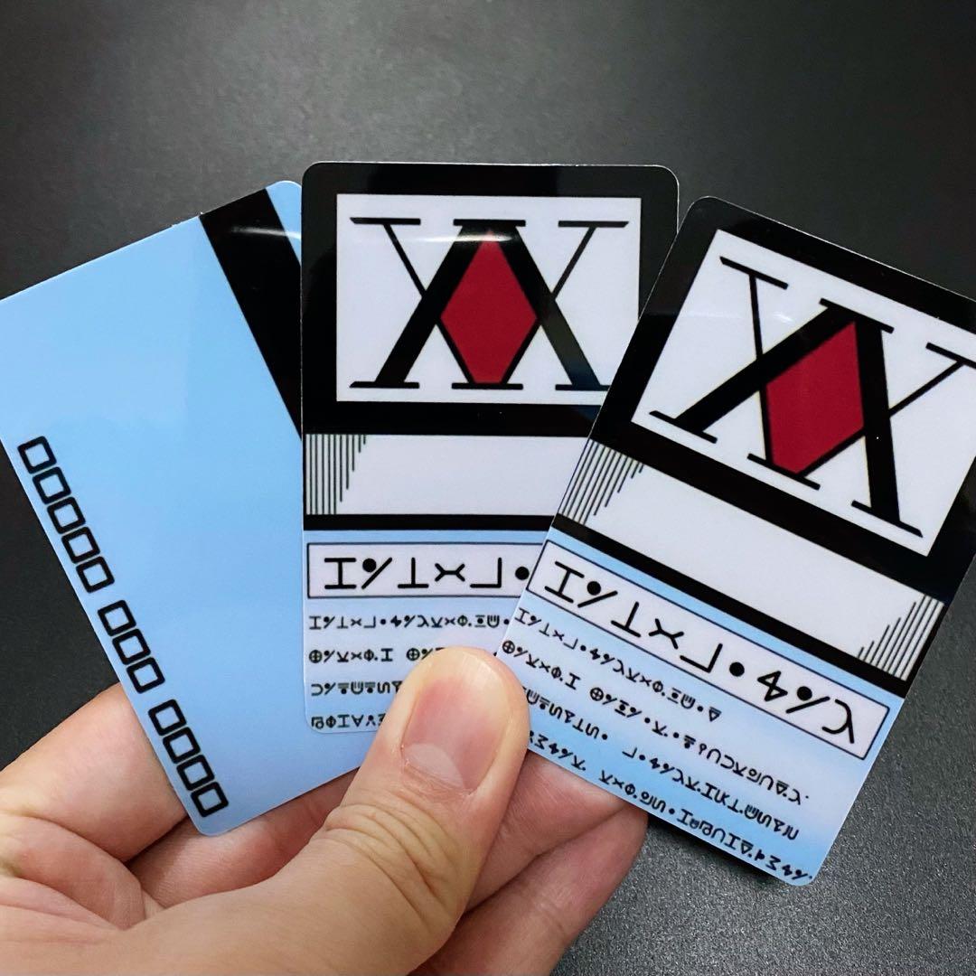HUNTER X HUNTER LICENSE EZLINK CARD STICKERS CUSTOMISE WITH NAME ...
