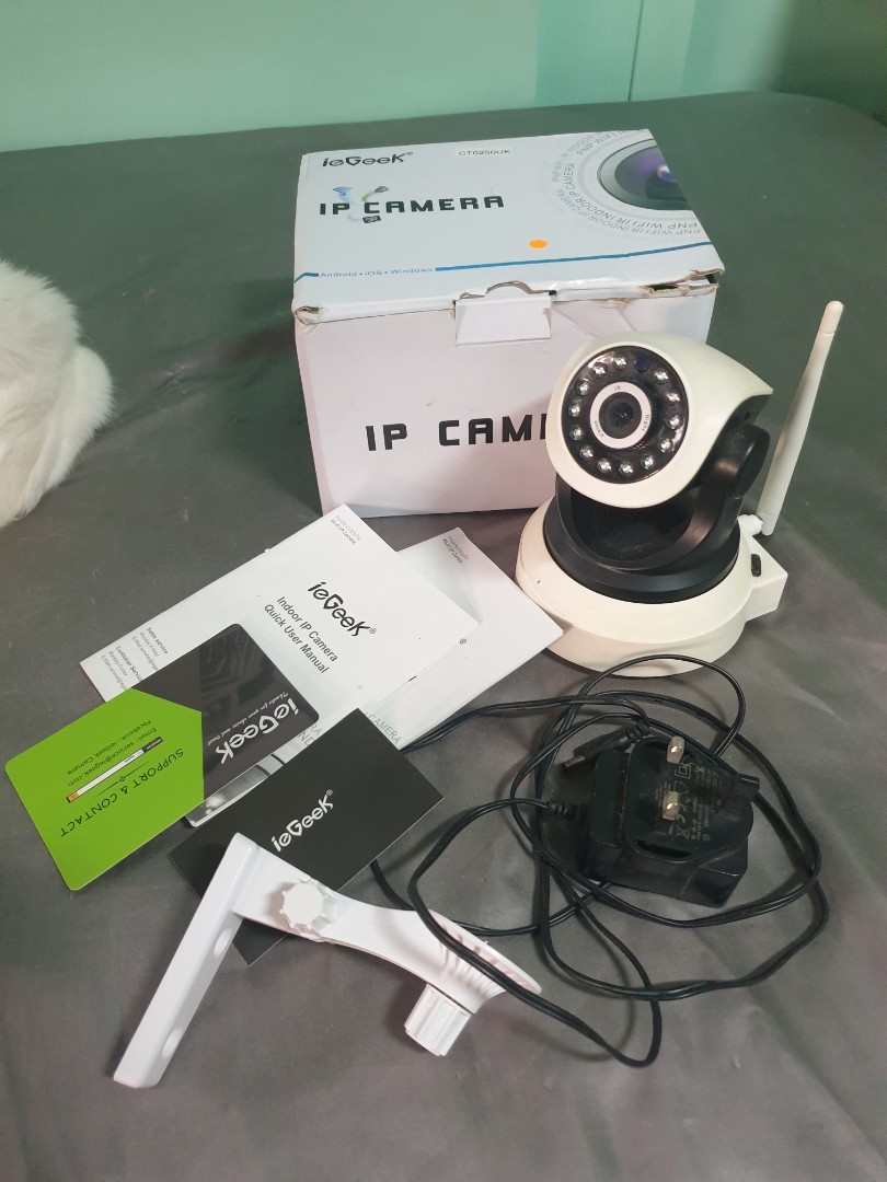 IeGeek IP camera, Furniture & Home Living, Security & Locks, Security ...