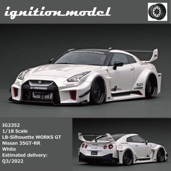 Ignition Model 1:18 LB-Silhouette WORKS GT Nissan 35GT-RR. IG2352 ...
