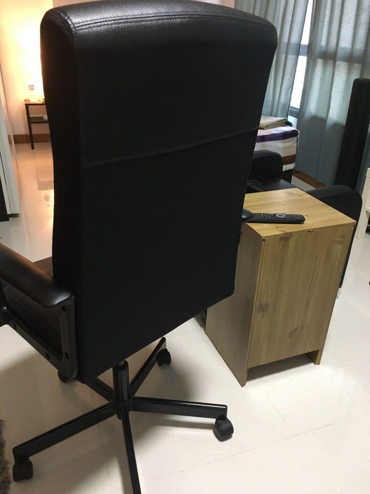 Ikea MILLBERGET office chair , Furniture & Home Living, Furniture ...