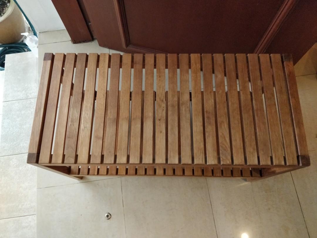 IKEA Molger Bench, Furniture & Home Living, Furniture, Shelves ...