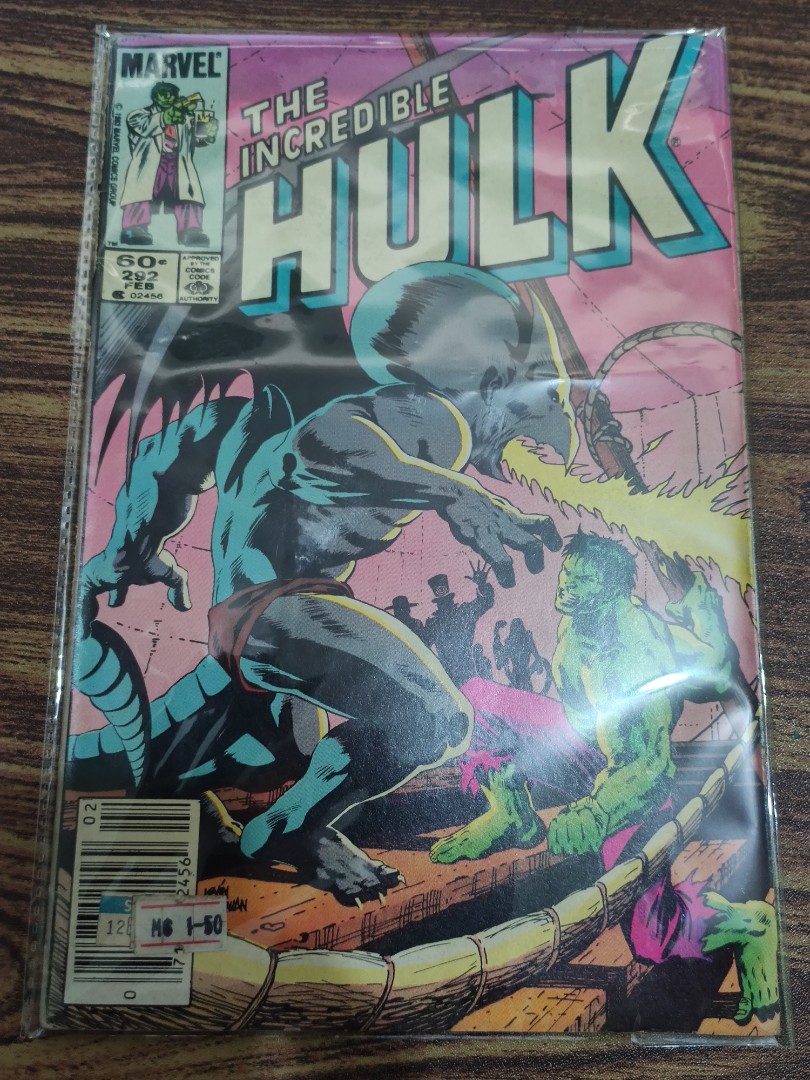 Incredible Hulk #292 (1984), Hobbies & Toys, Books & Magazines, Comics ...
