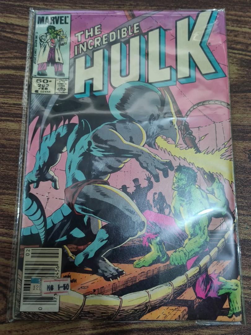 Incredible Hulk #292 (1984), Hobbies & Toys, Books & Magazines, Comics ...