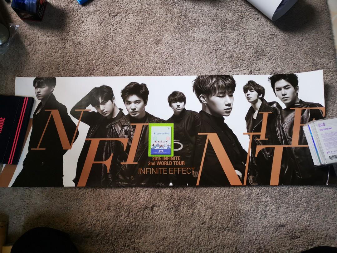 Infinite Effect 2015 2nd World Tour Official Poster Type A Group ...