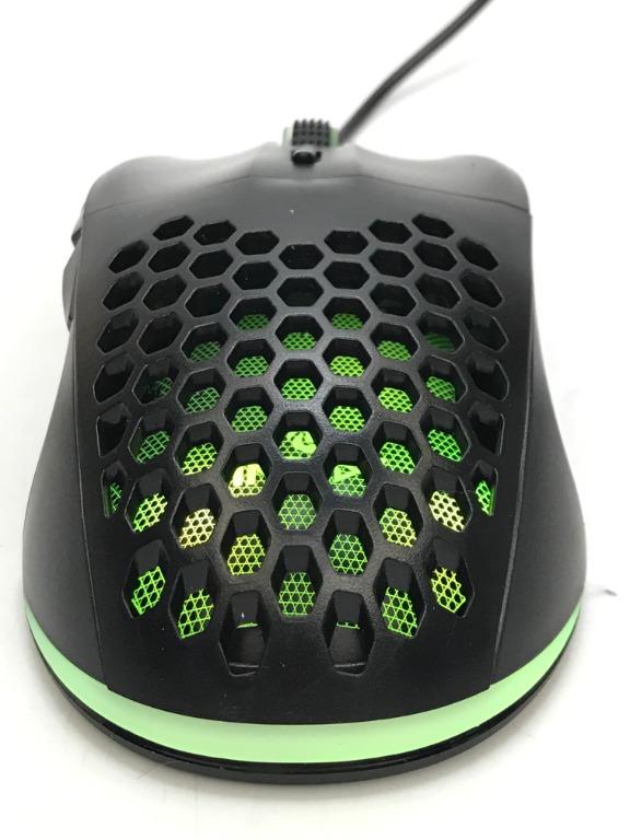 INPLAY M066 HOLLOW LUMINOUS GAMING MOUSE, LIGHTWEIGHT COLORFUL LED, USB ...