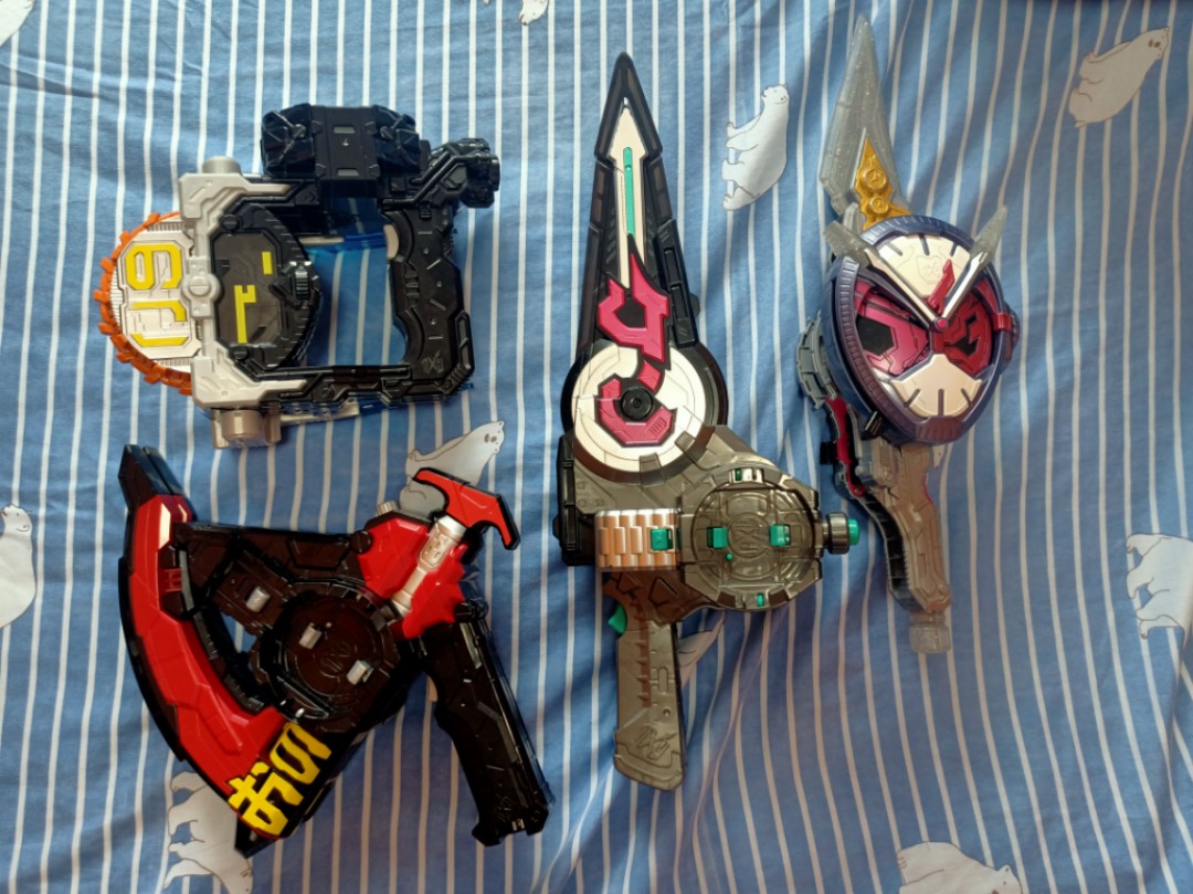 Kamen rider zi-o dx weapons, Hobbies & Toys, Toys & Games on Carousell