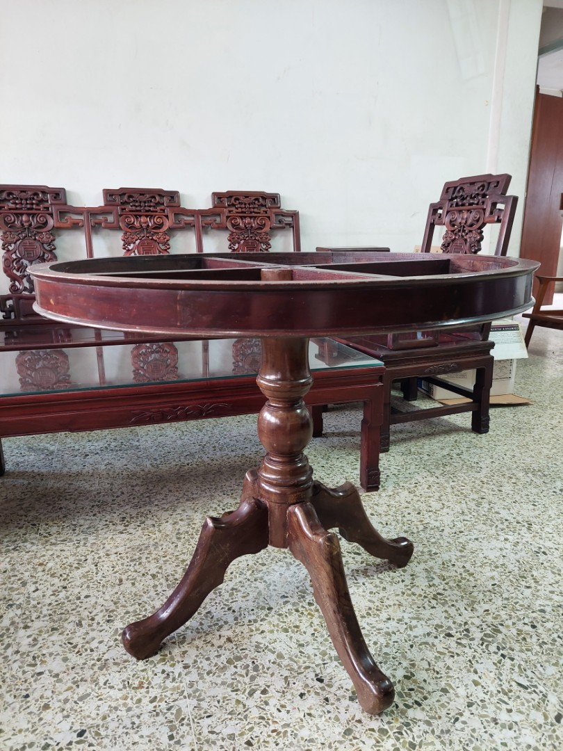 Kopi Tiam Table Structure, Furniture & Home Living, Furniture, Tables ...