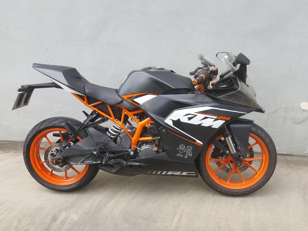 KTM RC 200 (Second Hand), Motorcycles, Motorcycles for Sale, Class 2B ...