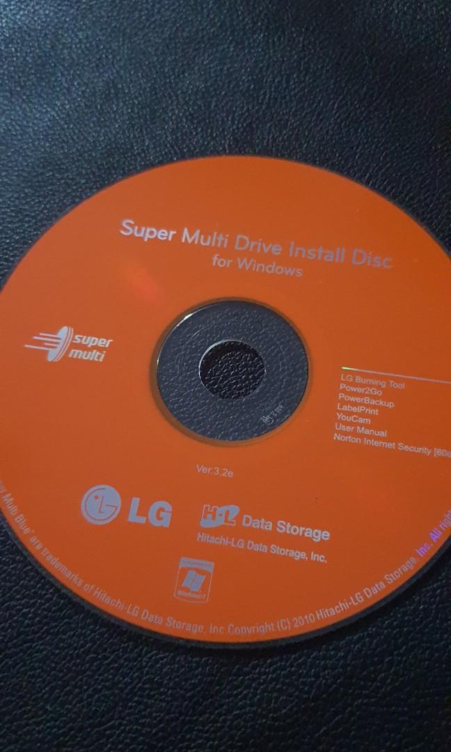 LG Super Multi Drive Install Disc Ver 3.2, Hobbies & Toys, Music ...