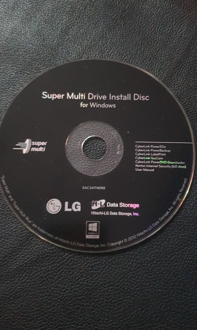LG Super Multi Drive Install Disc (Black), Hobbies & Toys, Music ...