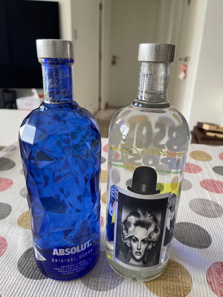 Limited edition Absolut vodka 1L, Food & Drinks, Alcoholic Beverages on ...