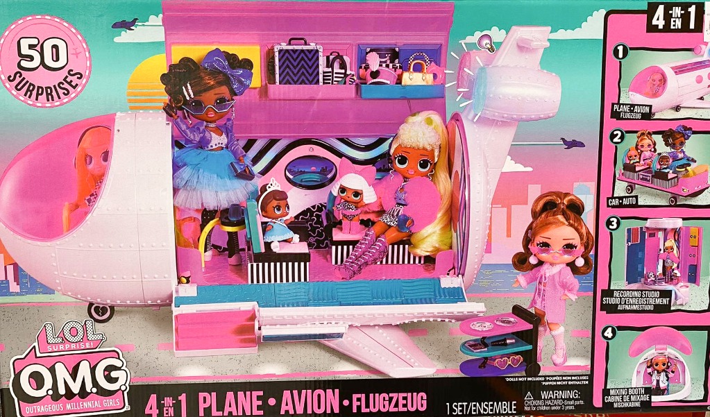 LOL Surprise 4-in-1 Plane, Hobbies & Toys, Toys & Games on Carousell
