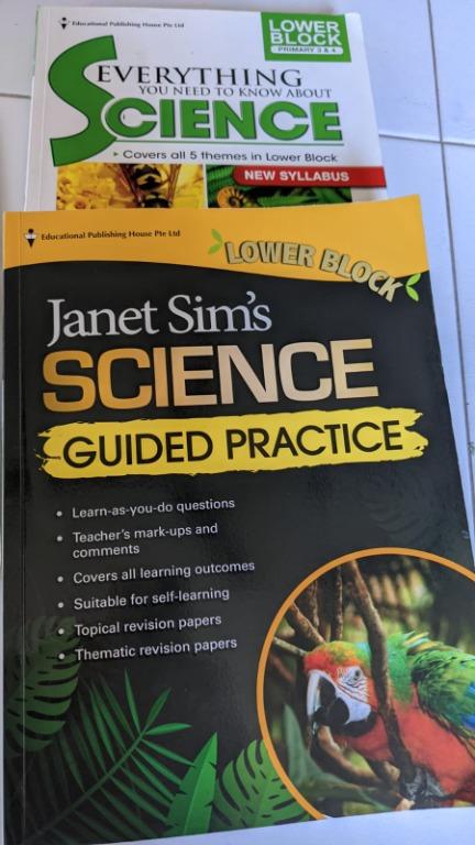 Lower block Janet Sims Science Gide Book brand New EPH Science ...