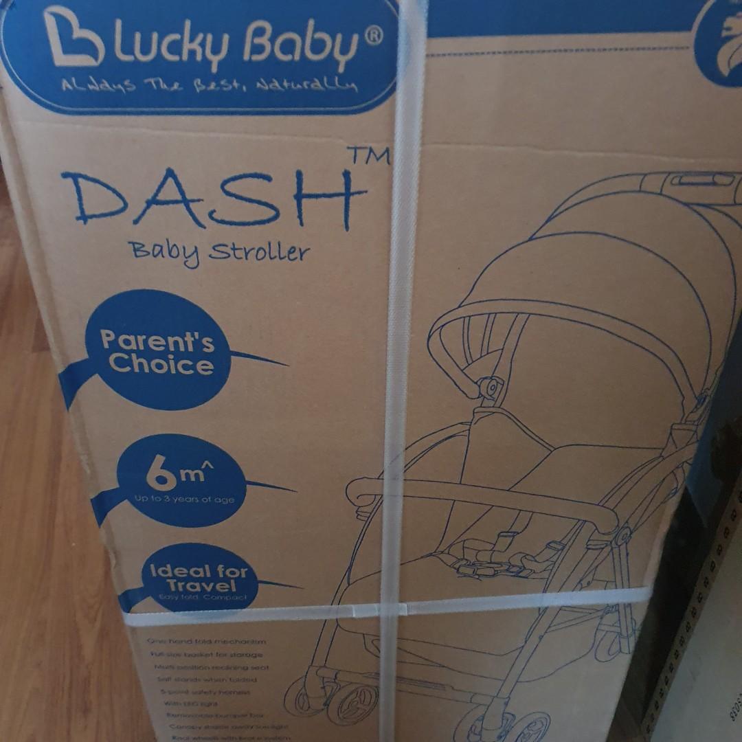 Lucky baby dash stroller, Babies & Kids, Going Out, Strollers on Carousell