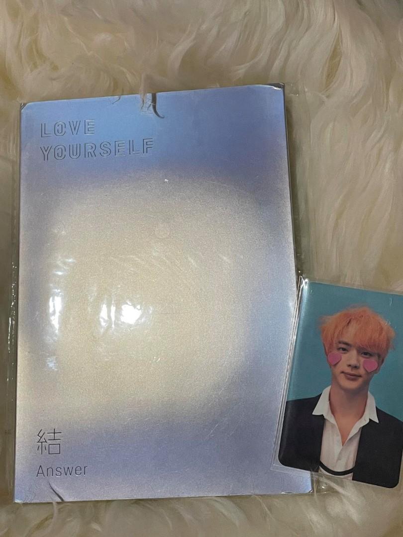 LY Answer F with Jin photocard, Hobbies & Toys, Memorabilia ...