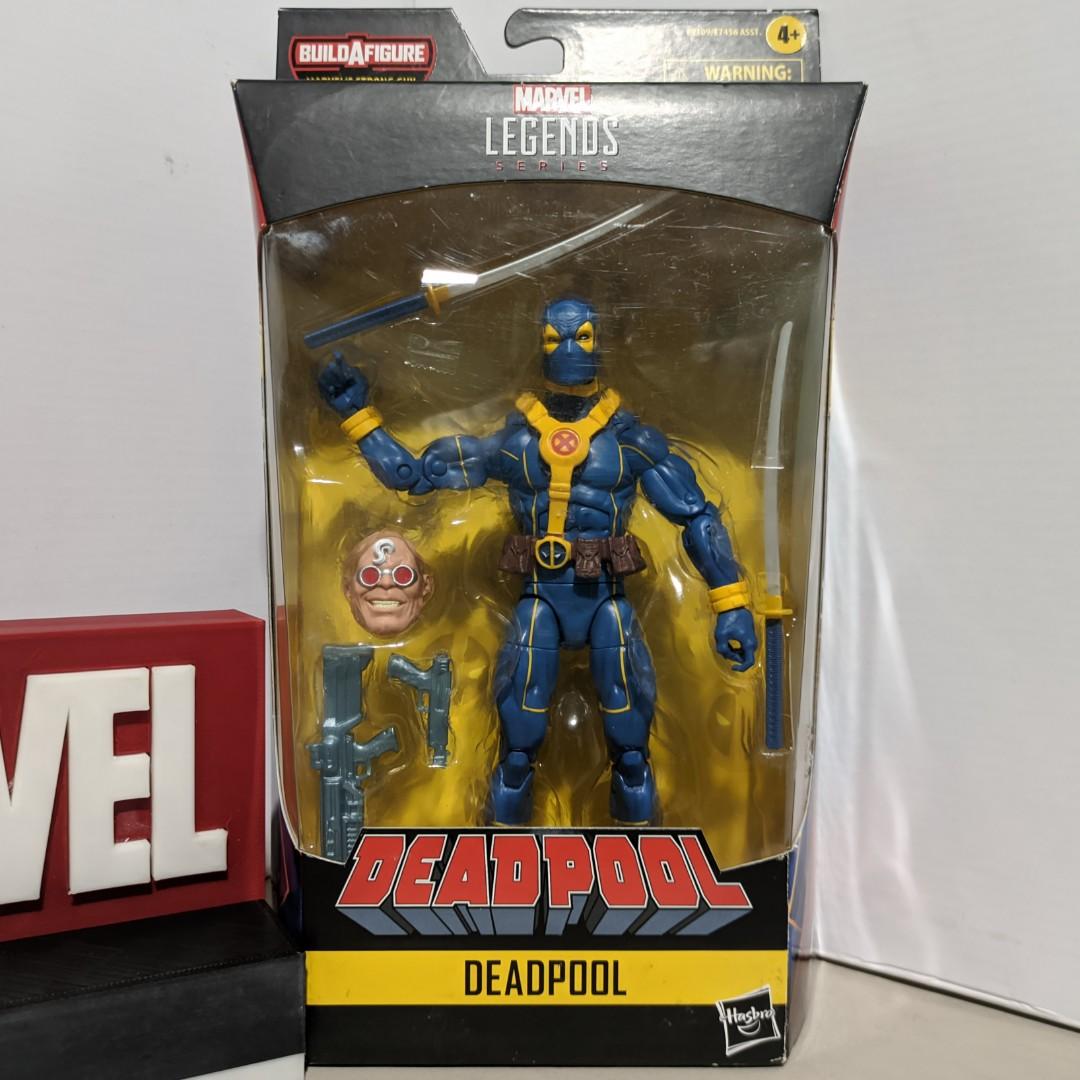 Marvel Legends Blue Deadpool (Strong Guy Wave), Hobbies & Toys, Toys ...