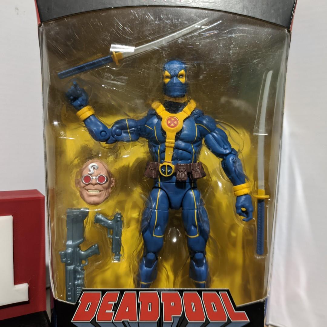 Marvel Legends Blue Deadpool (Strong Guy Wave), Hobbies & Toys, Toys ...