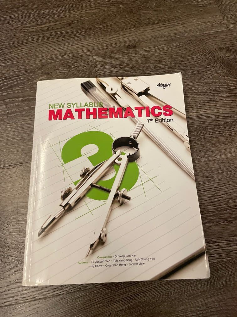 Mathematics Emath 7th edition textbook for Secondary 3(shinglee ...