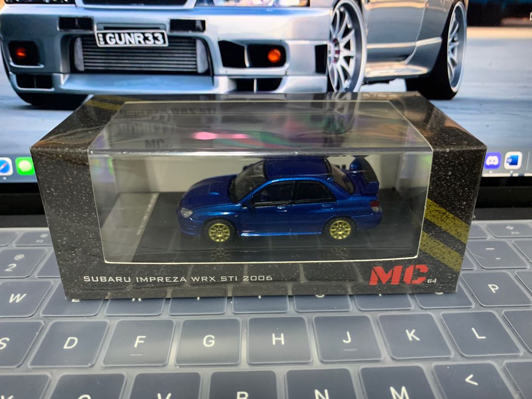 *sold* MC64 1:64 Subaru Impreza WRX STI 2006, Hobbies & Toys, Toys & Games on Carousell