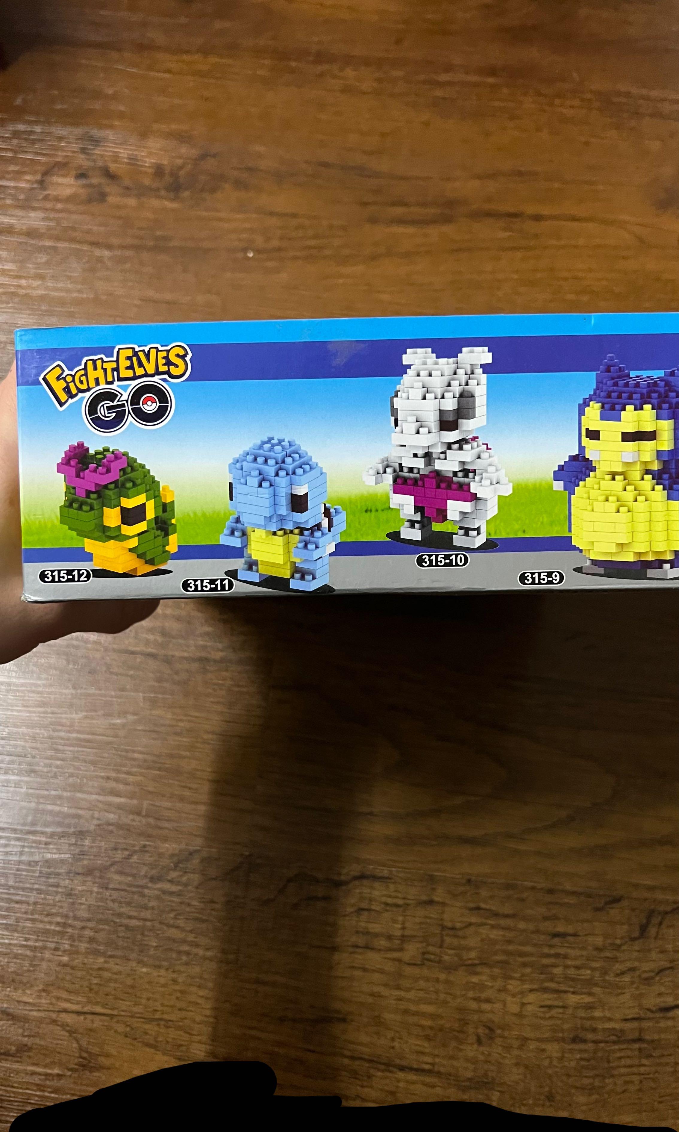 Miniblock legos Pokemon!, Hobbies & Toys, Toys & Games on Carousell