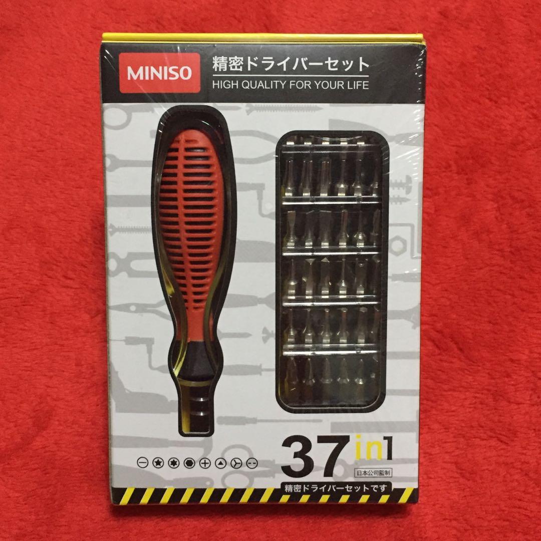 Miniso Screw Driver Set, Furniture & Home Living, Home Improvement ...