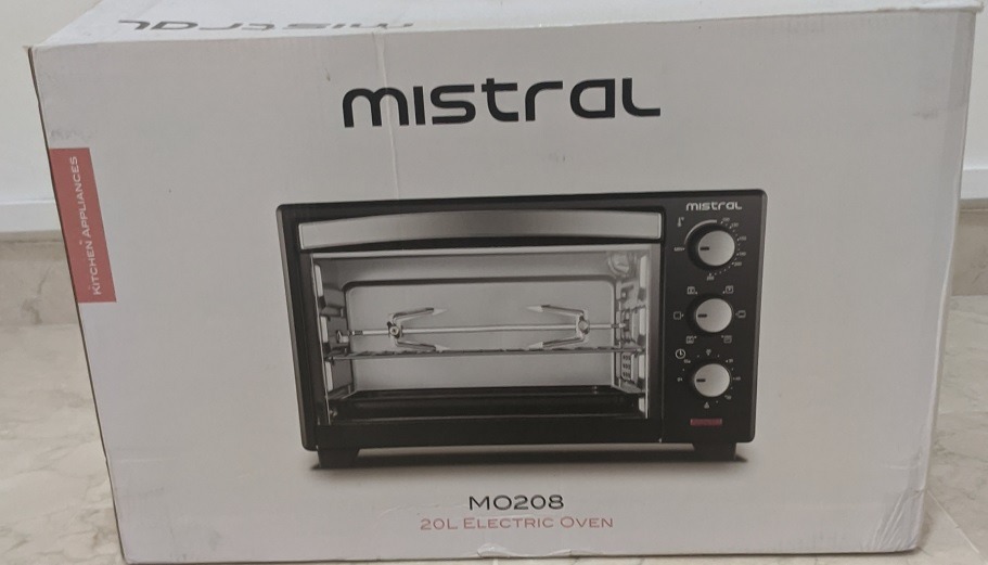 Mistral MO208 electric oven, TV & Home Appliances, Kitchen Appliances ...