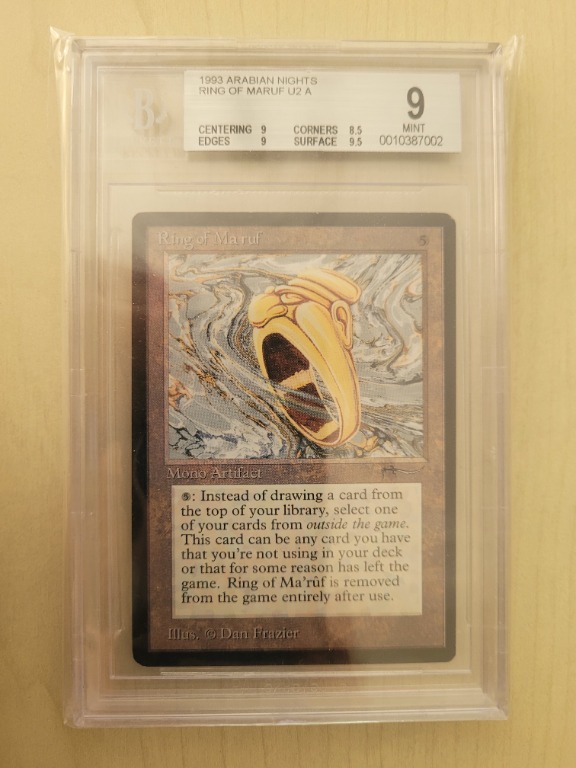 MTG - Ring of Ma'ruf (1993 Arabian Nights), Hobbies & Toys, Toys ...