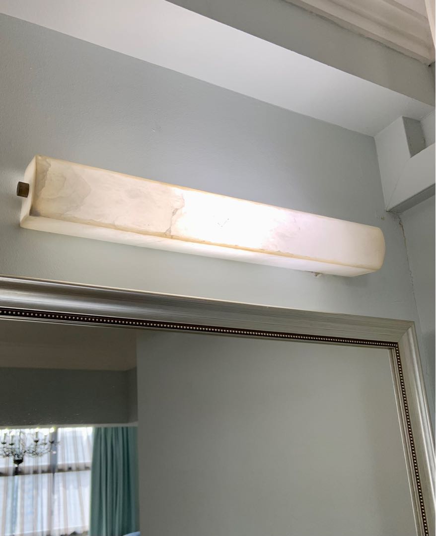 Natural Stone Wall Lights, Furniture & Home Living, Lighting & Fans ...