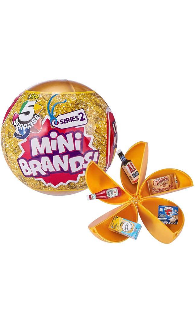 Ready stock! BNIB 5 SURPRISE Mini Brands Series 2 Capsule Real ...
