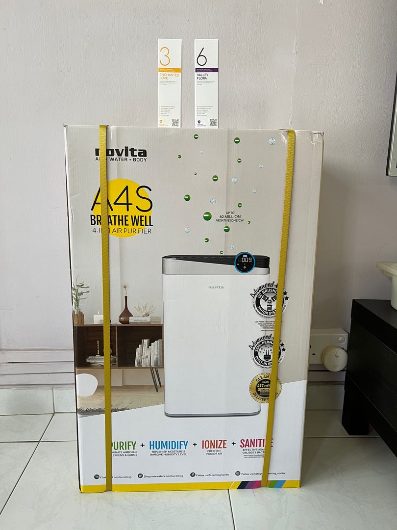 NOVITA A4S, TV & Home Appliances, Air Purifiers & Dehumidifiers on Carousell
