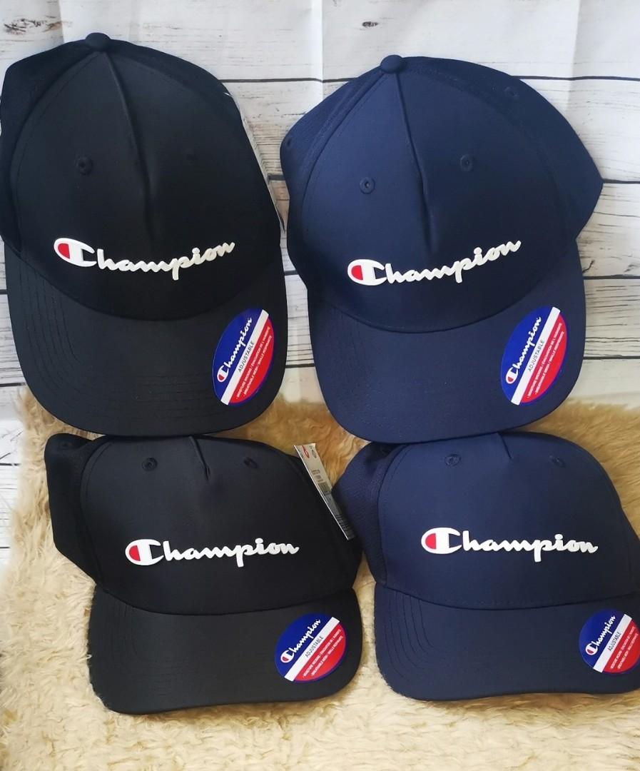 Original Champion Cap /cursive logo, Men's Fashion, Watches ...