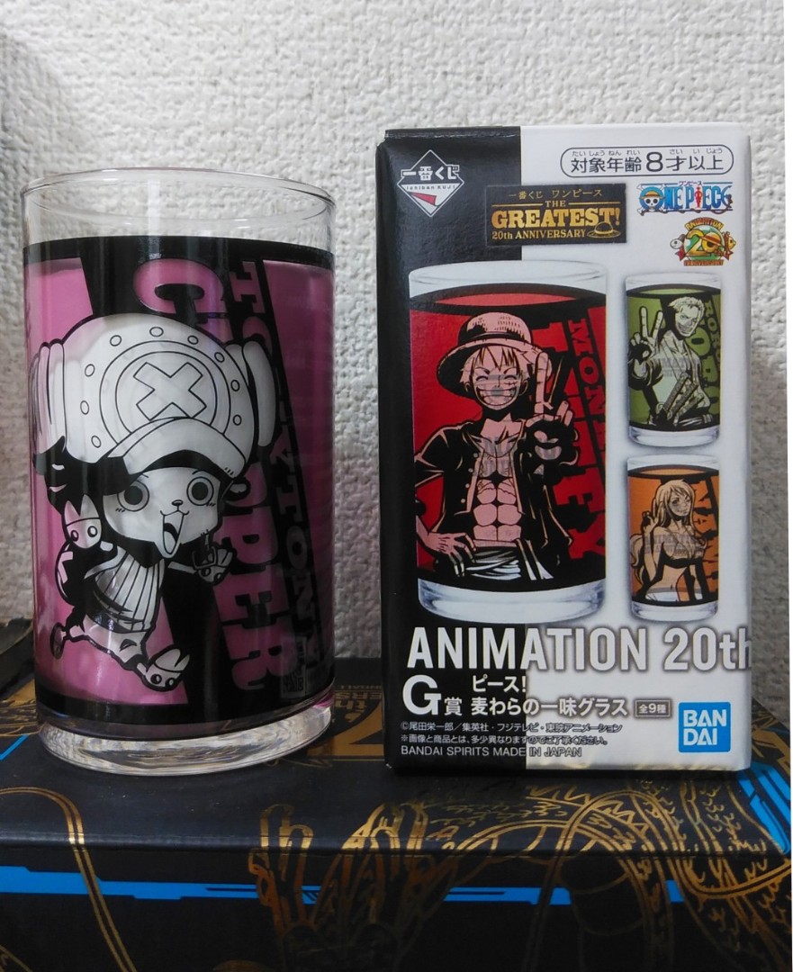 ORIGINAL ONE PIECE Glass from Japan, Hobbies & Toys, Memorabilia ...