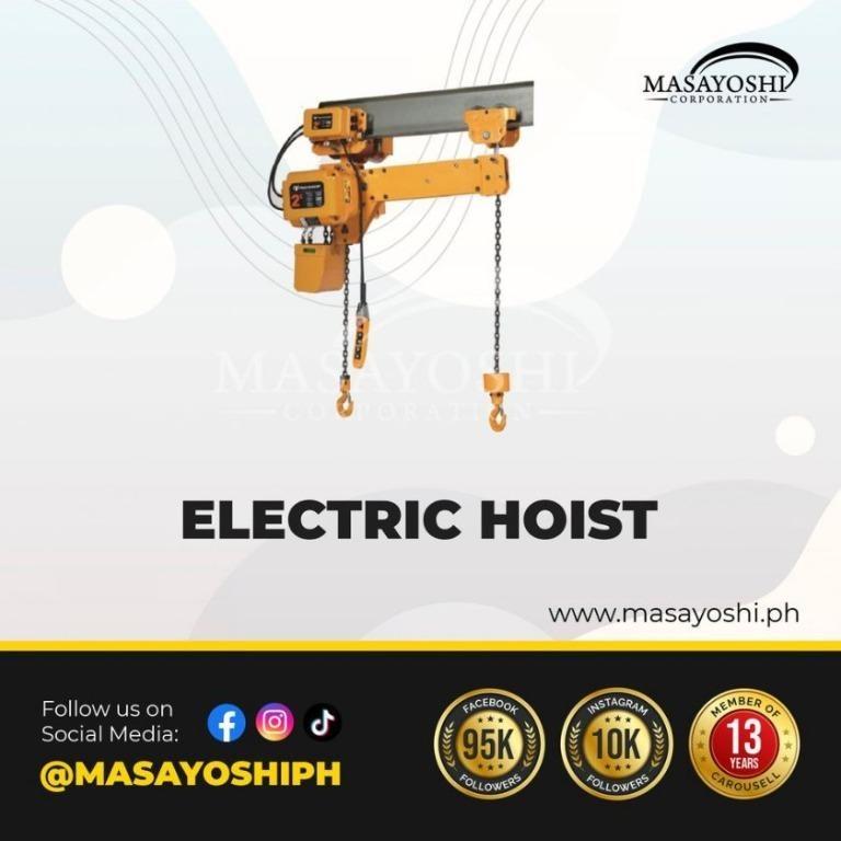 Overhead Hoist | Electric Hoist | Lifting Equipment, Commercial ...