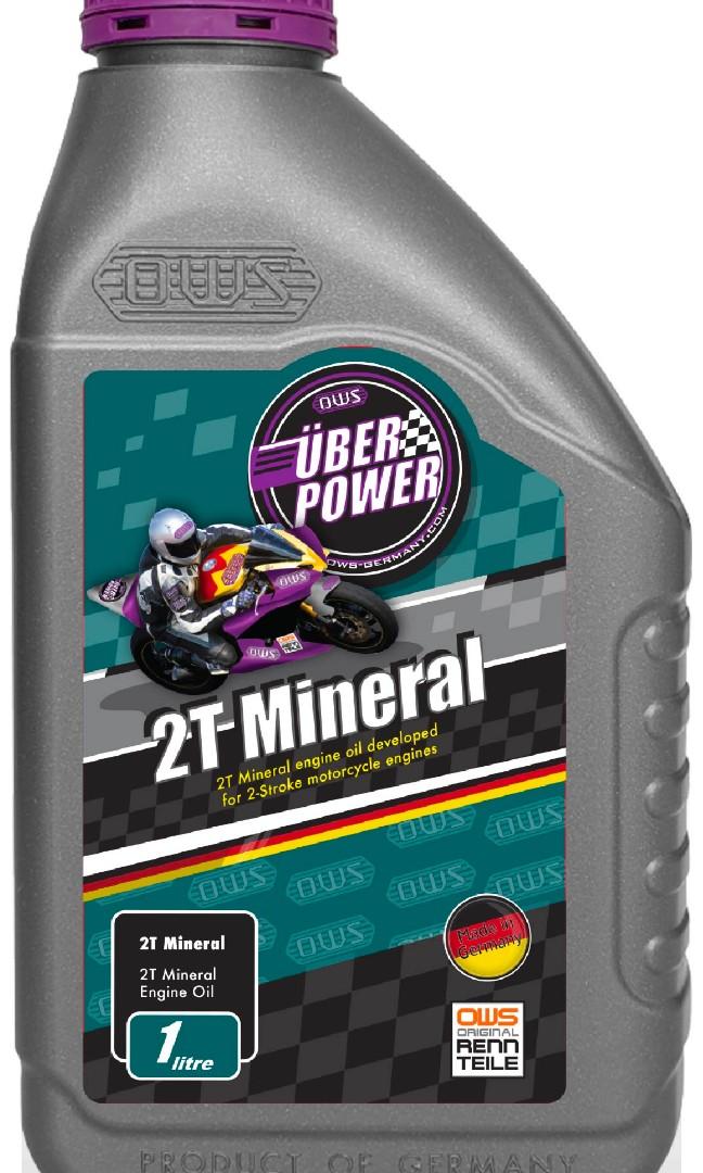 OWS 2T ENGINE OIL, Motorcycles, Motorcycle Accessories on Carousell