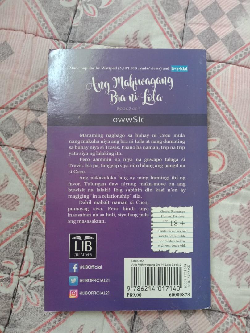 OwwSic Ang Mahiwagang Bra ni Lola Book 1-3, Hobbies & Toys, Books ...
