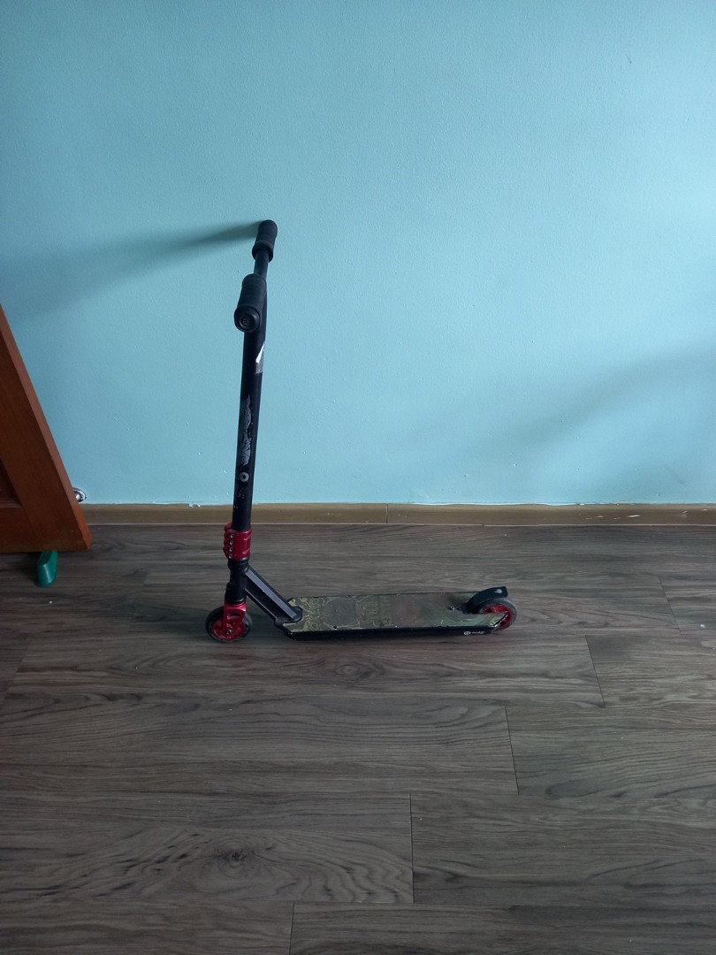 Oxelo Stunt Scooter Red And Black-Price Negotiable, Sports Equipment ...
