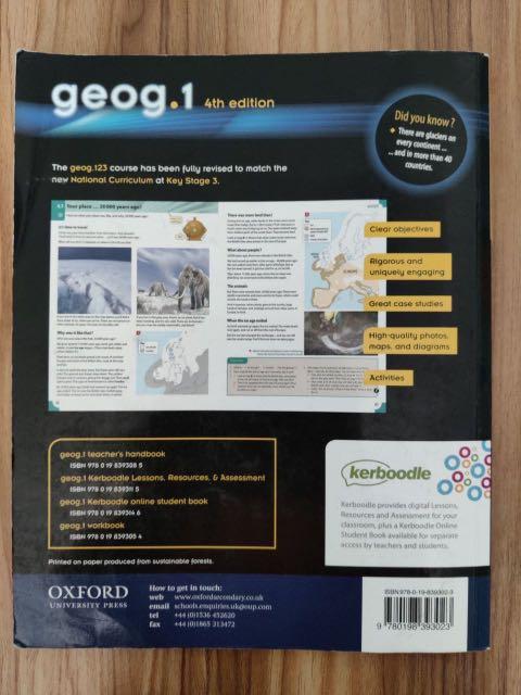 Oxford geography 1 4th edition, Hobbies & Toys, Books & Magazines ...