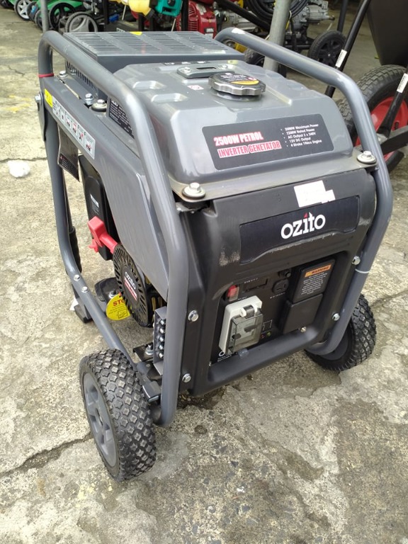 Ozito Petrol Generator 2500w, Commercial & Industrial, Construction ...