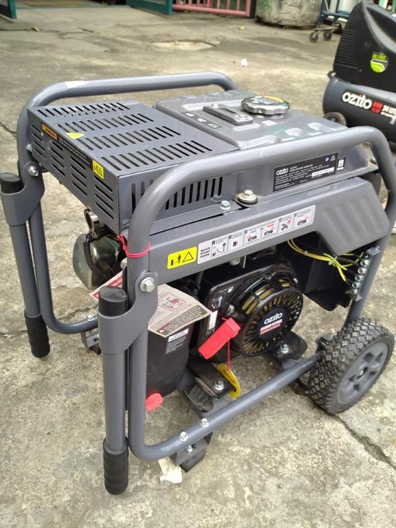 Ozito Petrol Generator 2500w, Commercial & Industrial, Construction ...